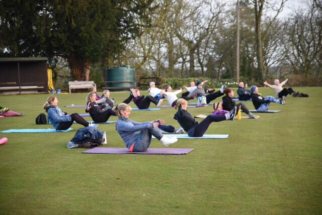 Outdoor Pilates Generates Foodbank Donations | Oswestry and Borders ...