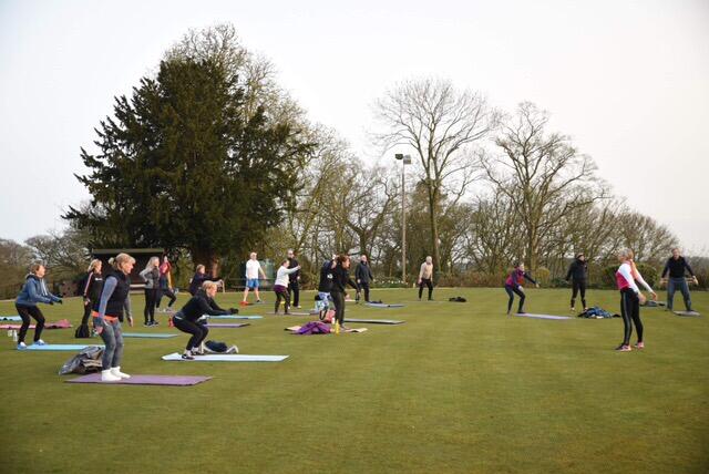Outdoor Pilates Generates Foodbank Donations | Oswestry and Borders ...